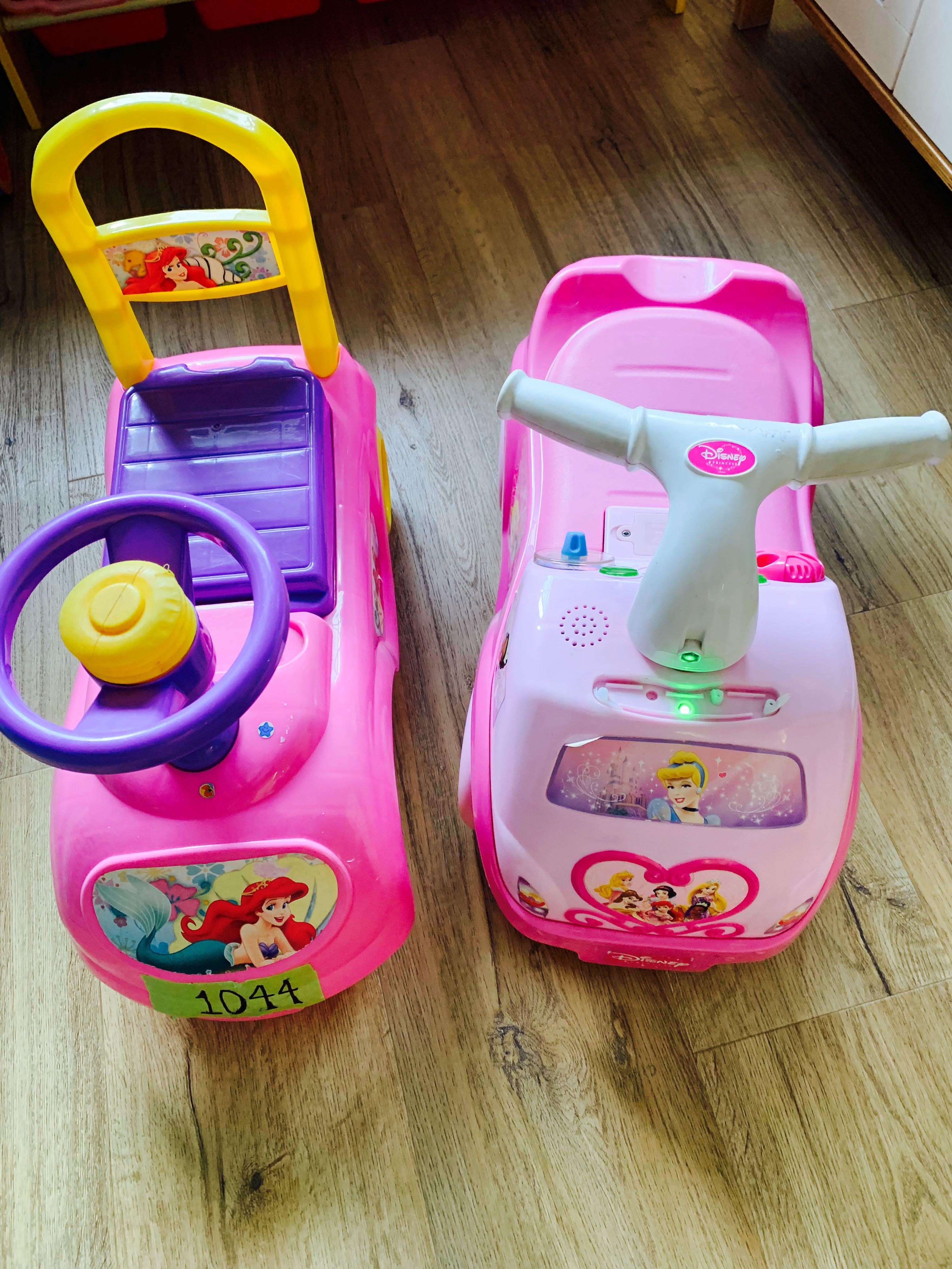 Disney princess push car, Babies & Kids, Infant Playtime on Carousell