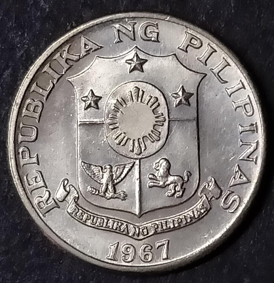 Error coin 1967 Republika ng Pilipinas**Pilipino Series 10 sentimo old coin Uncirculated ...
