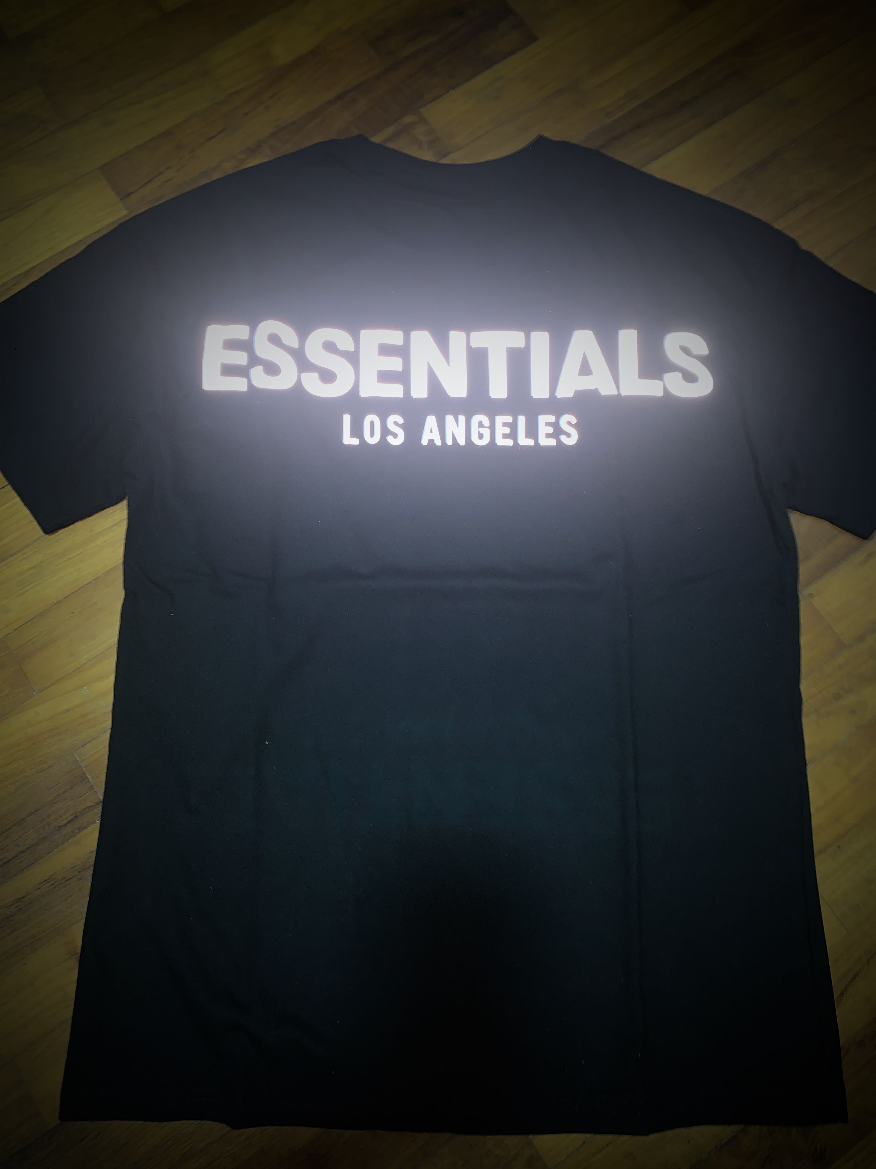 Essentials Reflective Tee, Men's Fashion, Tops & Sets, Tshirts & Polo ...