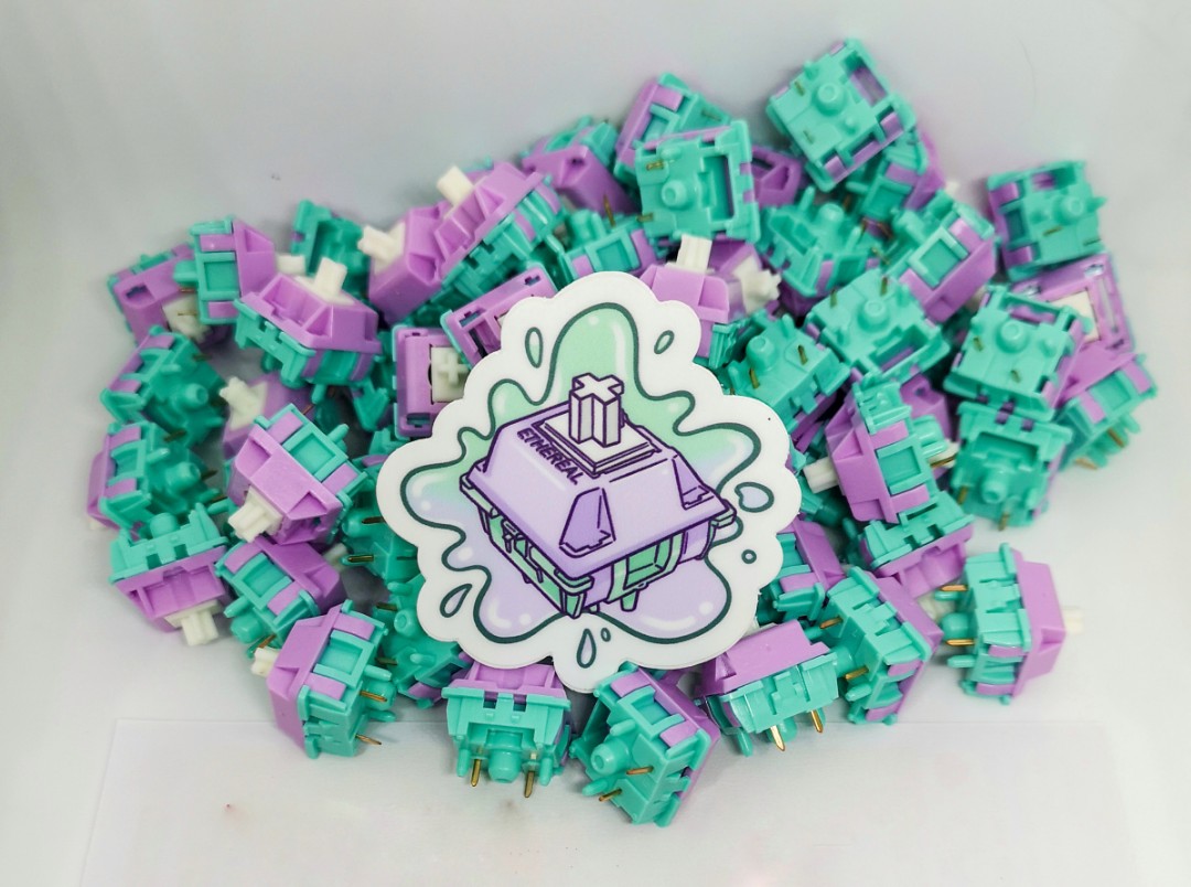 Ethereal Panda Keyboard Switches, Computers & Tech, Parts & Accessories ...