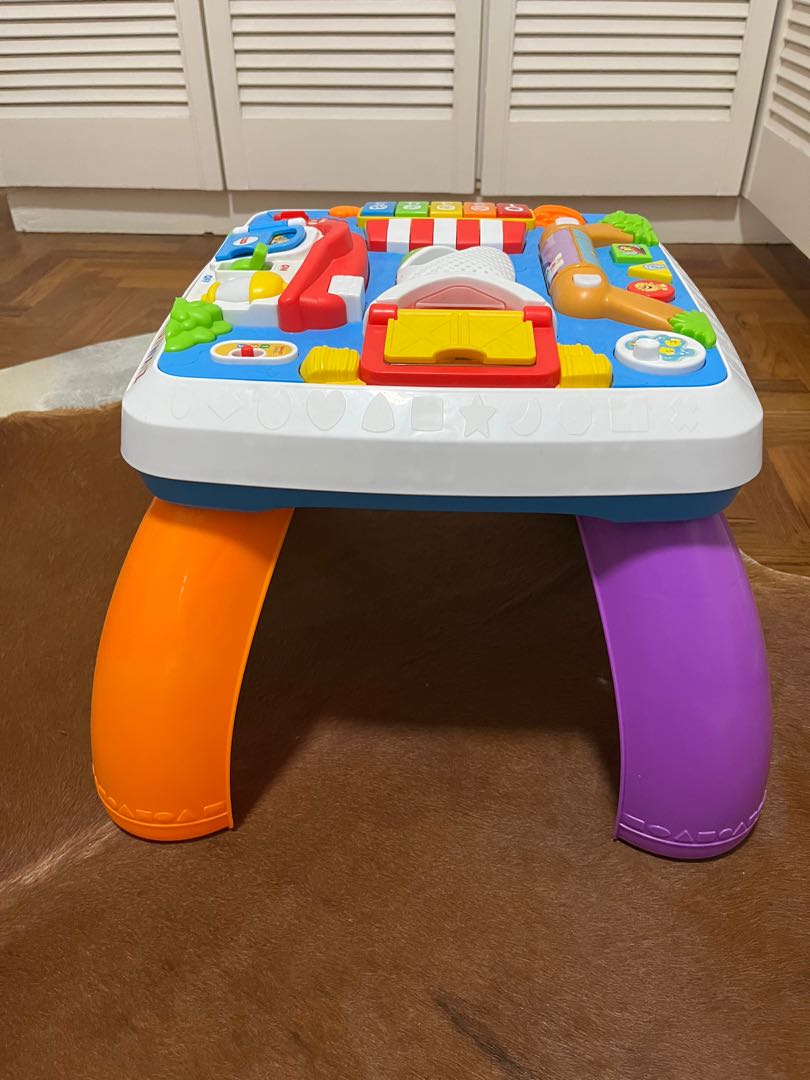 Fisher Price standing play table, Babies & Kids, Infant Playtime on ...