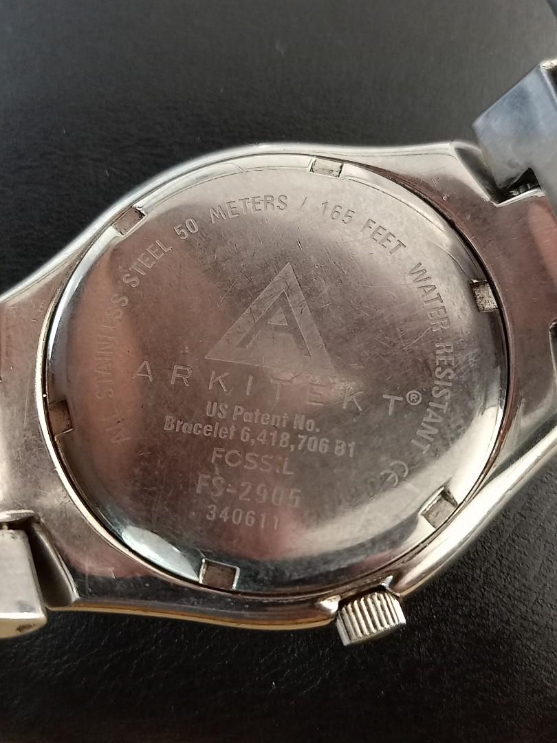 Fossil arkitek watch, Women's Fashion, Watches & Accessories, Watches ...