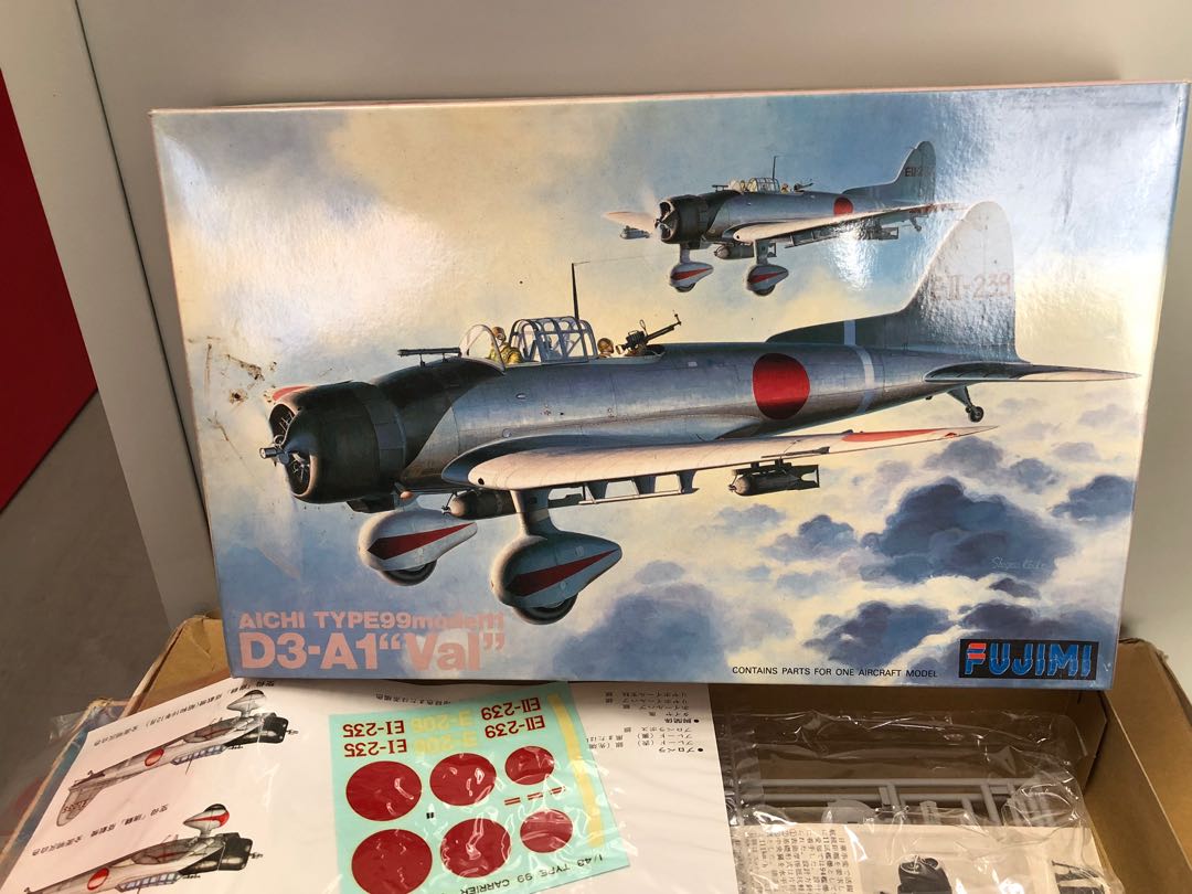 Fujimi 1/48 Aichi D3-A1 Val, 興趣及遊戲, 玩具 & 遊戲類 - Carousell