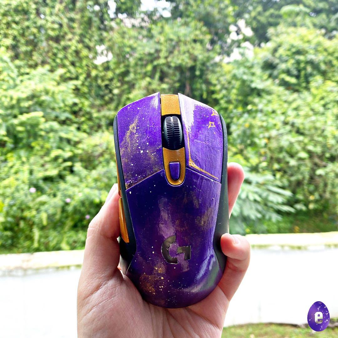 Galaxy Mouse Custom Paintjob, Computers & Tech, Parts & Accessories ...