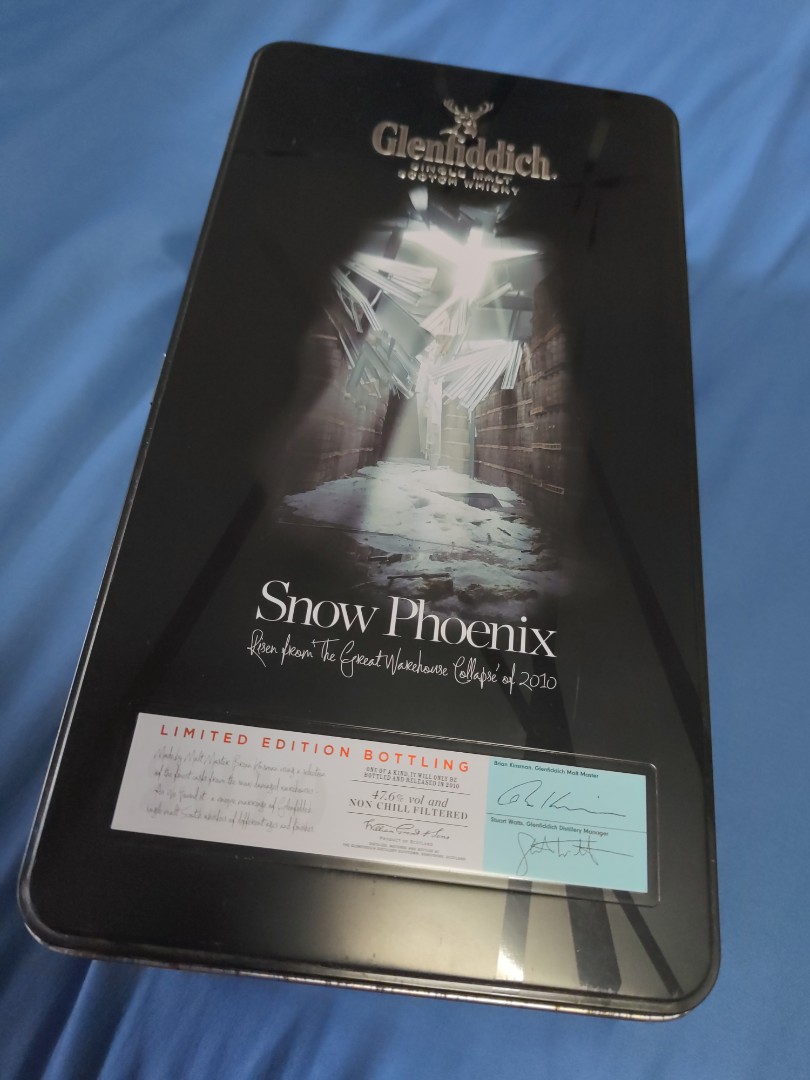 Glenfiddich Snow Phoenix, Food & Drinks, Alcoholic Beverages on Carousell