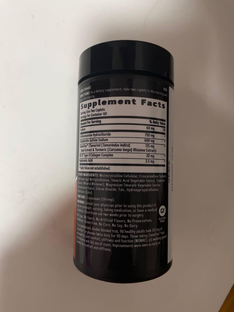 GNC Tamaflex complete supplement , Health & Nutrition, Health ...