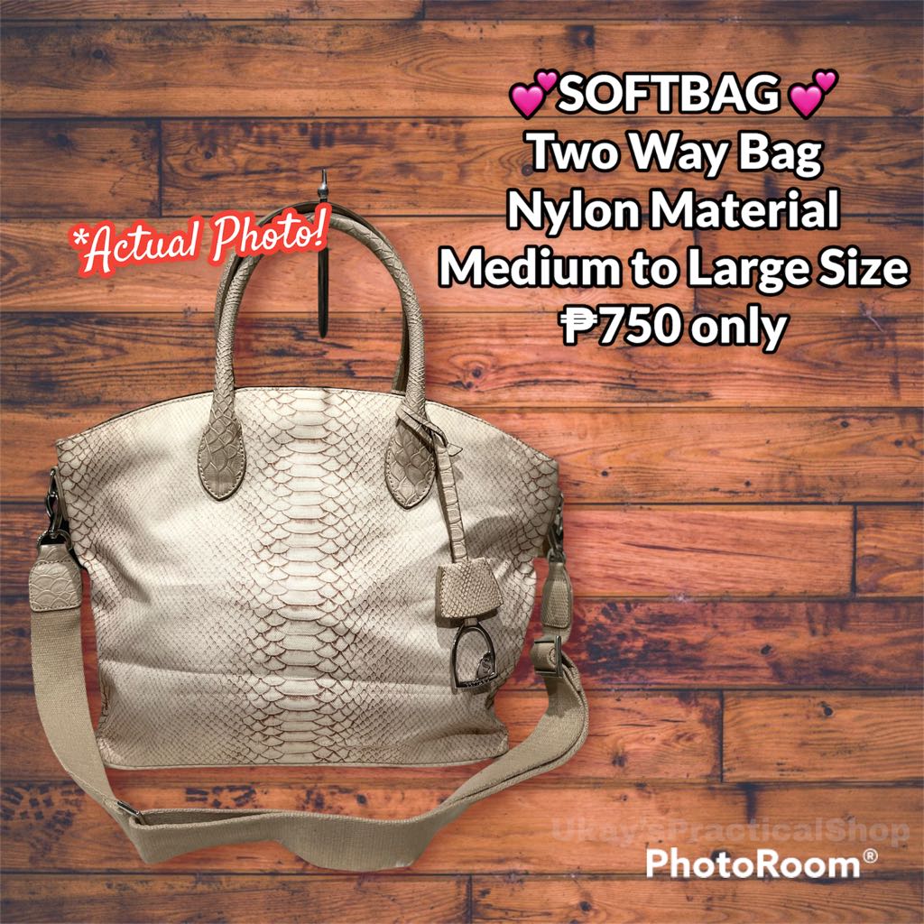 Good as NEW! Softbag Two Way Bag, Women's Fashion, Bags & Wallets ...