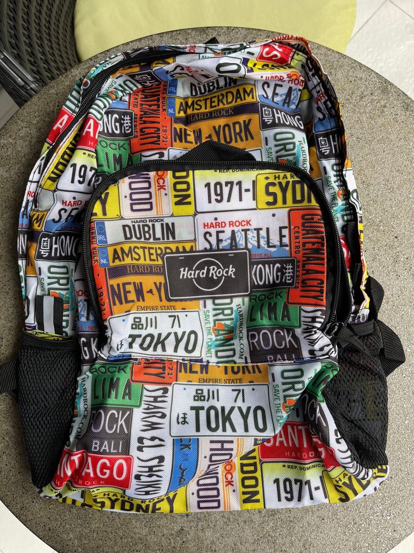 Hard Rock original Packable Backpack, Men's Fashion, Bags, Backpacks on ...