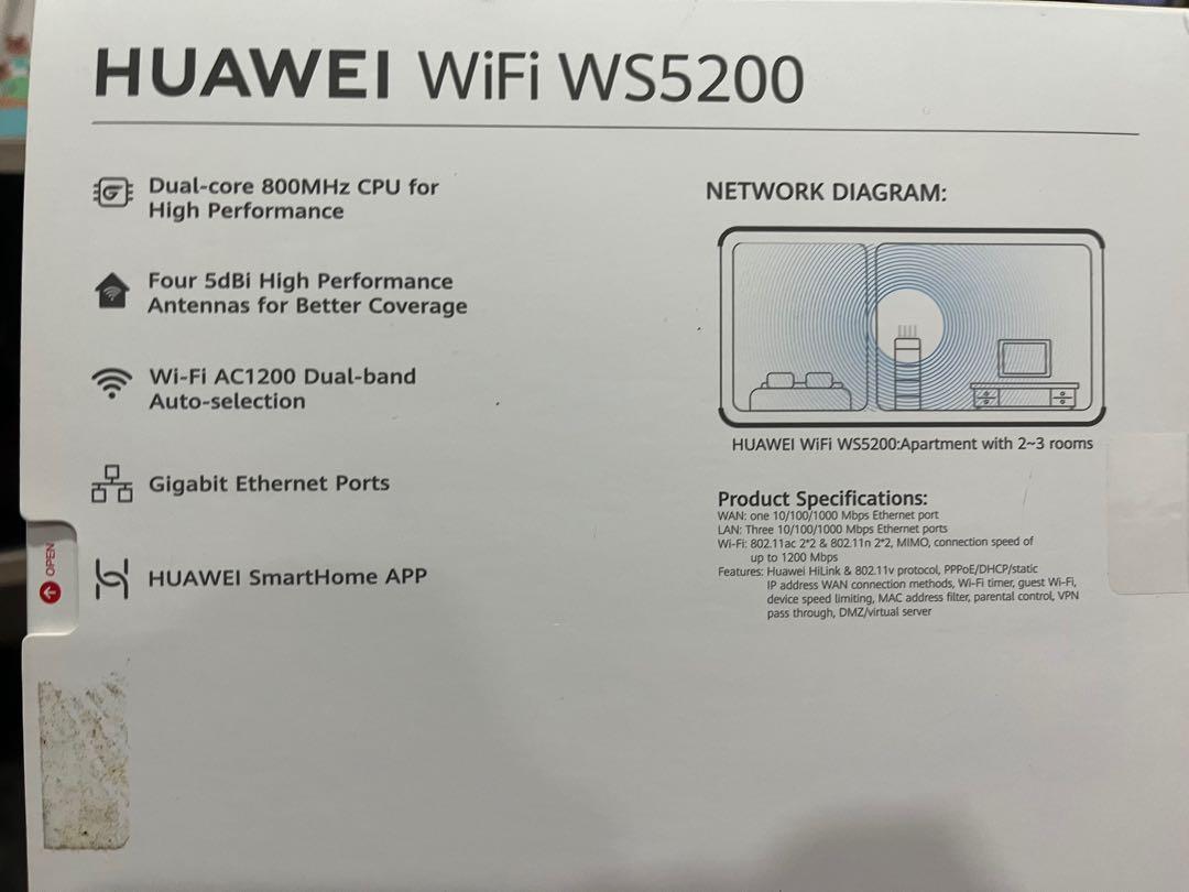 Huawei WiFi WS5200, Mobile Phones & Gadgets, Wearables & Smart Watches ...