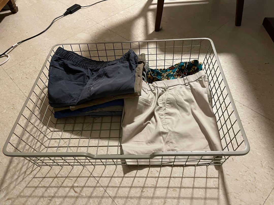 Ikea metal wired storage baskets*3, Furniture & Home Living, Home ...