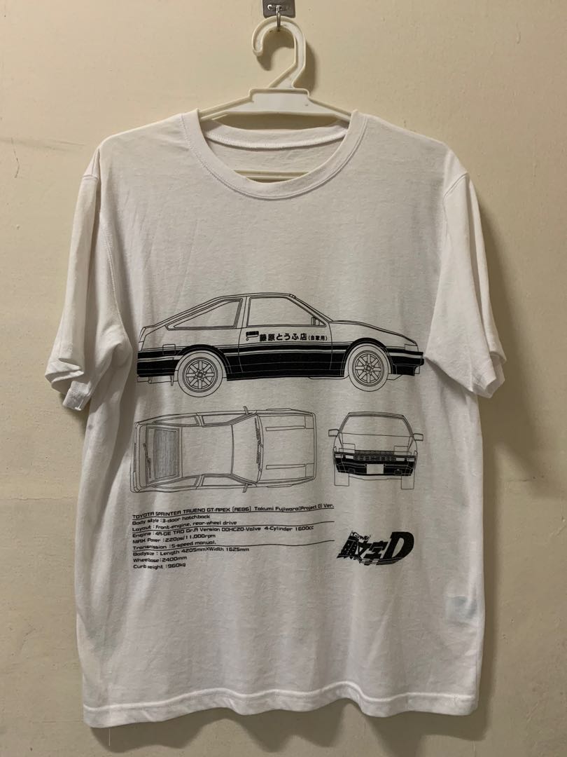 INITIAL D SHIRT, Hobbies & Toys, Collectibles & Memorabilia, Vintage ...