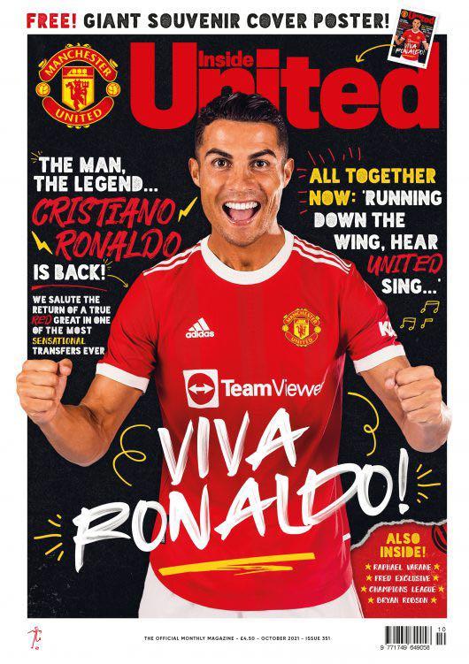 Inside United (Manchester United) Official magazine, Hobbies & Toys ...