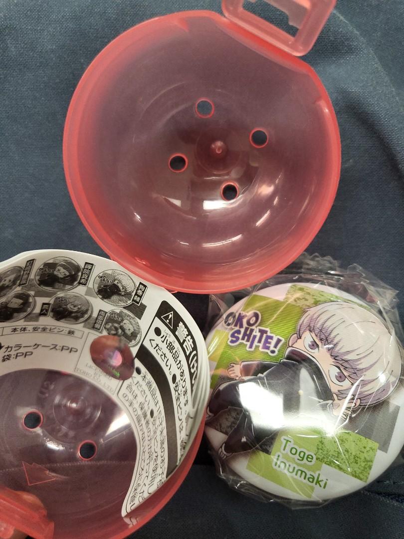 Inumaki Toge and Panda Onemutan, Inumaki can badge (just added) and ...