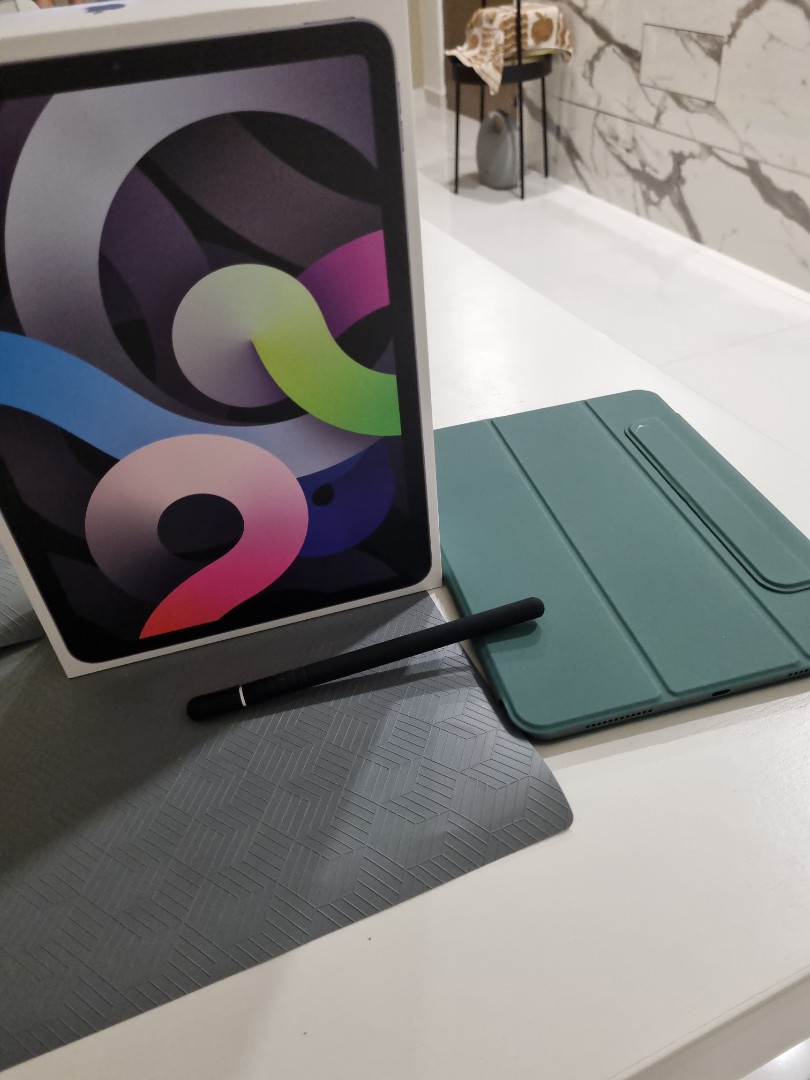 IPAD AIR 4 GEN SG 256GB WIFI w pen, Mobile Phones & Gadgets, Tablets ...