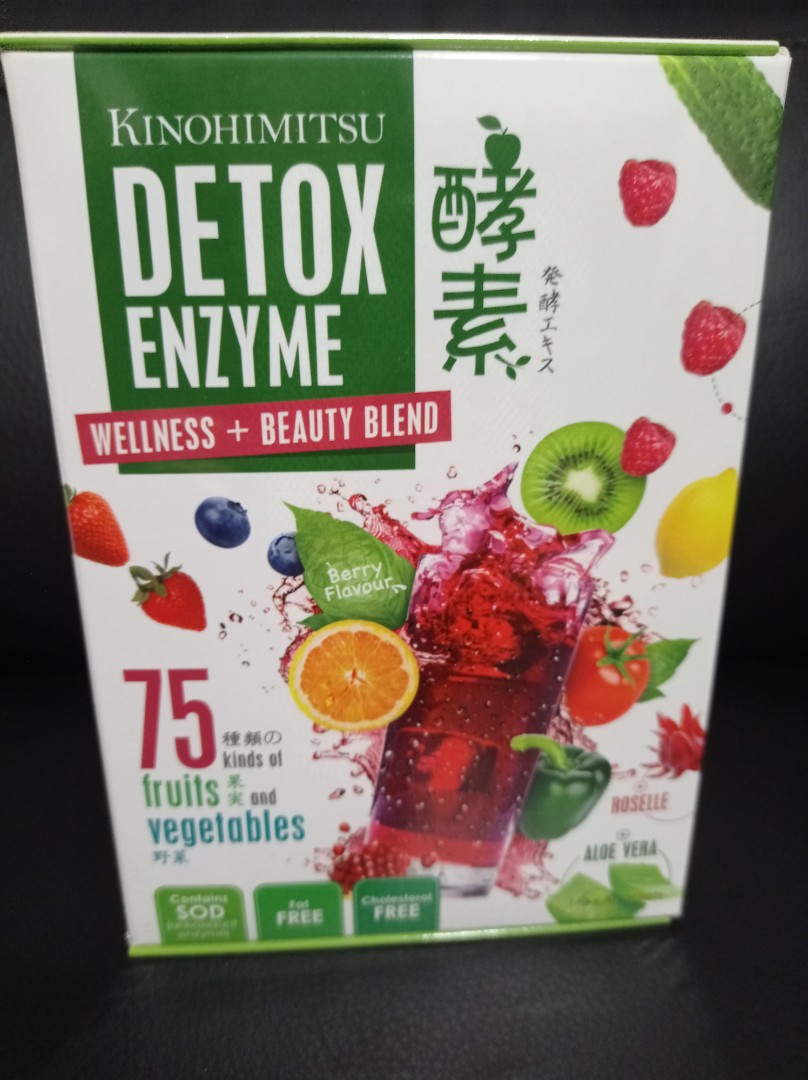 Kinohimitsu Detox Enzyme, Health & Nutrition, Health Supplements ...