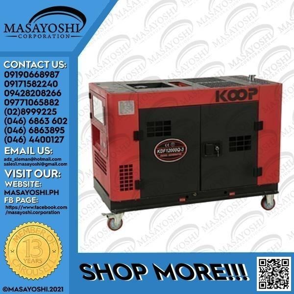 Koop Silent Diesel Silent Generator GF3-11.5 kVA | KD2V80, Commercial ...