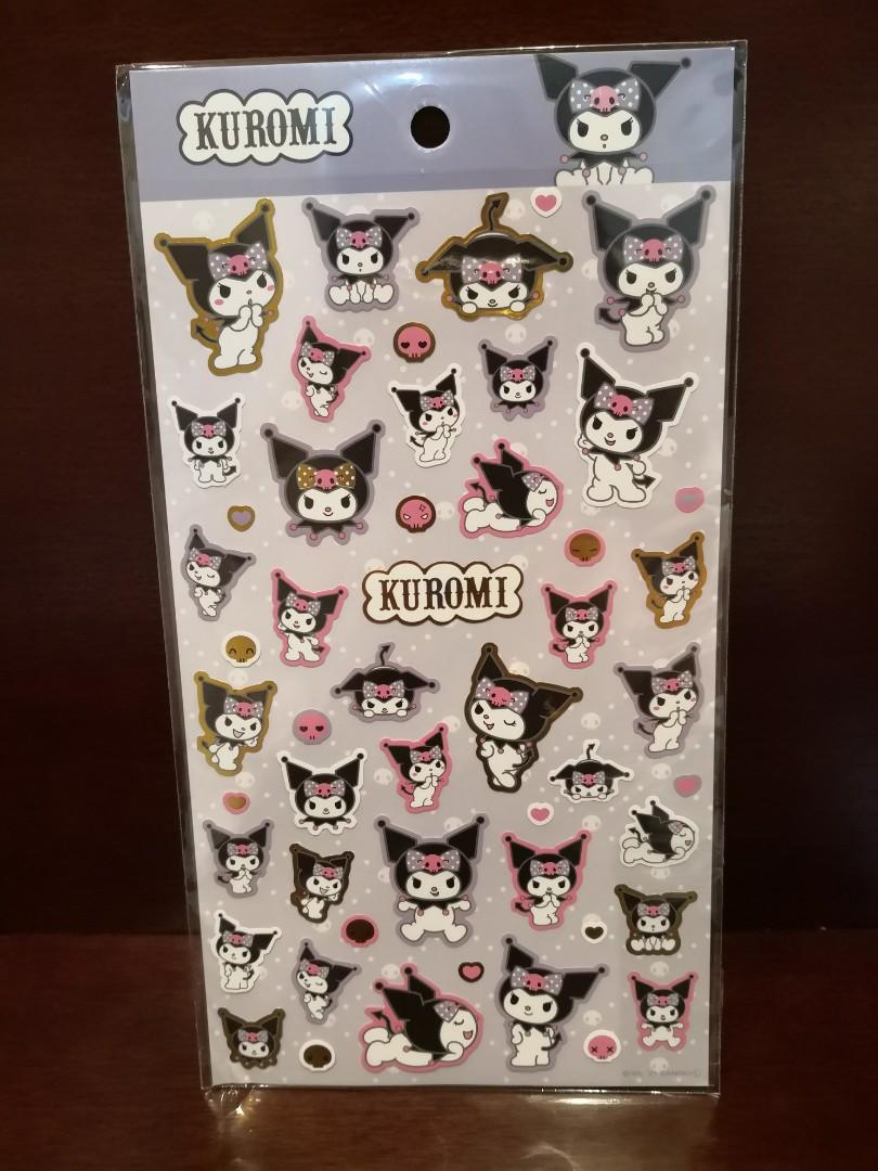 Kuromi cute stickers, Hobbies & Toys, Stationary & Craft, Stationery ...