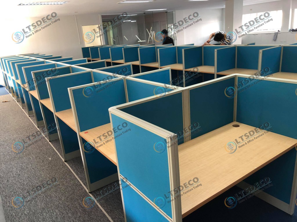 laminated finish type workstation table office partitions, Furniture ...