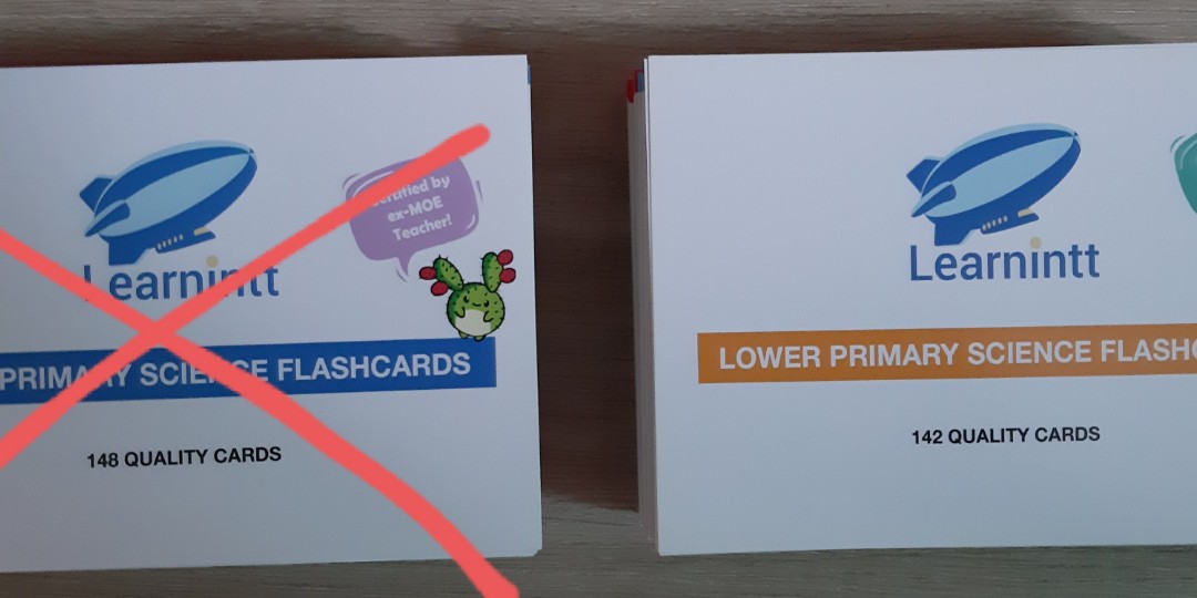 Learnintt P3-P6 science flash cards PSLE, Hobbies & Toys, Books ...