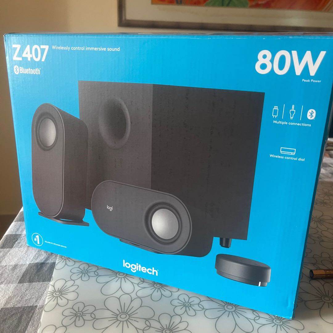 Logitech Speakers Z407, Audio, Soundbars, Speakers & Amplifiers on ...