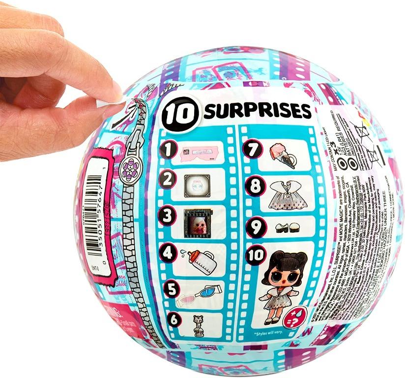 LOL Surprise Movie Magic Dolls with 10 Surprises Including Limited ...