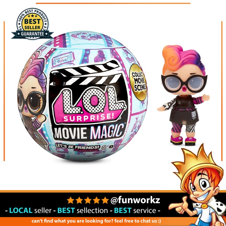 LOL Surprise Movie Magic Dolls with 10 Surprises Including Limited ...