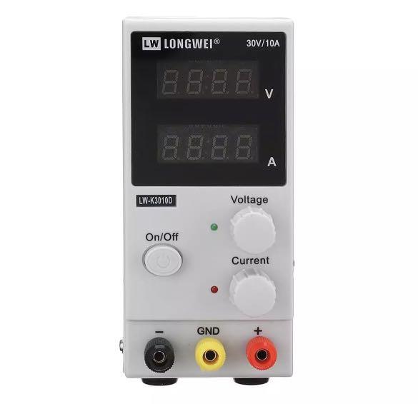 Longwei LW-K3010D 110V/220V 30V 10A Adjustable DC Power Supply LED 4 ...