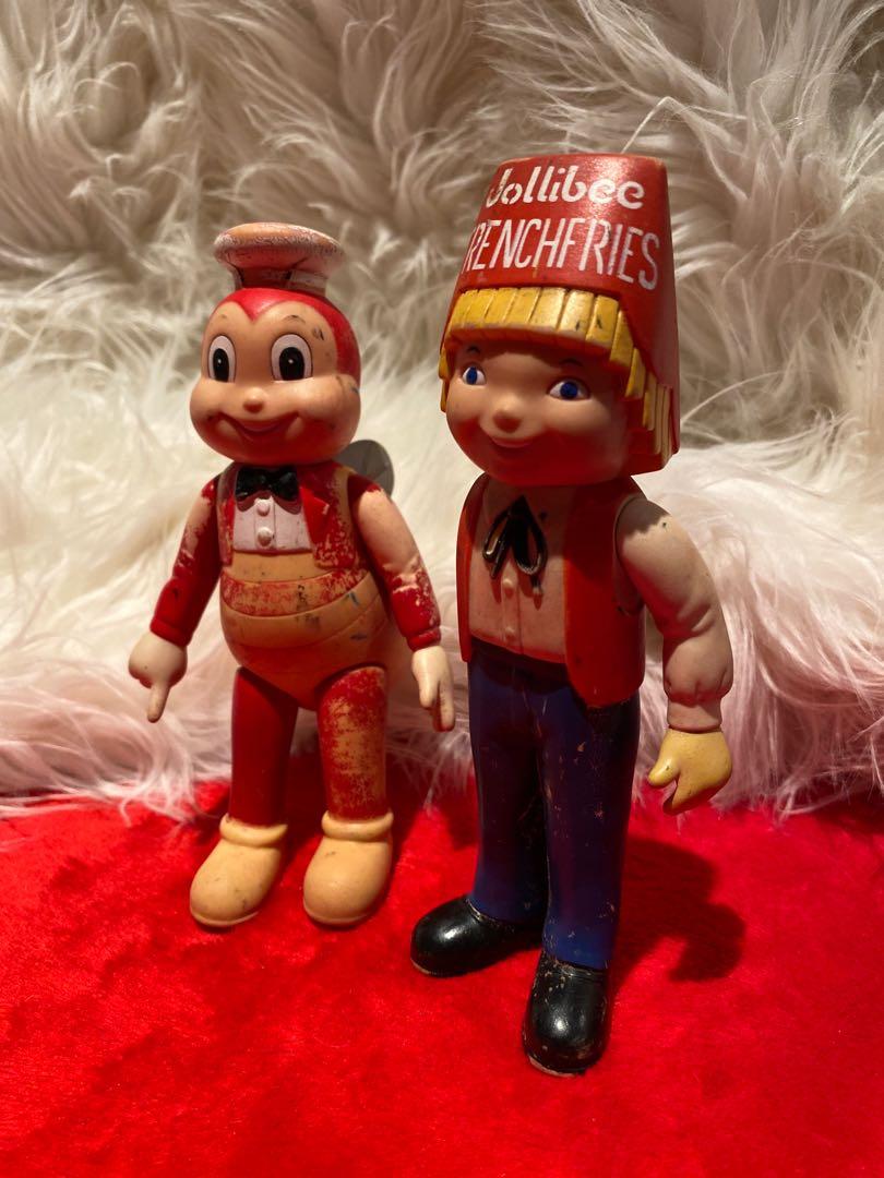 Lot 2 Jollibee Popo Vinyl Toy Figure Philippines Fast Food Merchandise ...