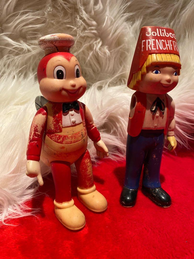 Lot 2 Jollibee Popo Vinyl Toy Figure Philippines Fast Food Merchandise ...