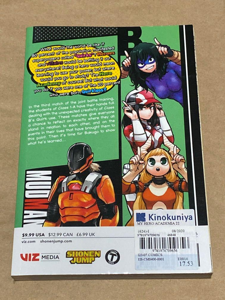 mha vol 22 manga, Hobbies & Toys, Books & Magazines, Comics & Manga on ...