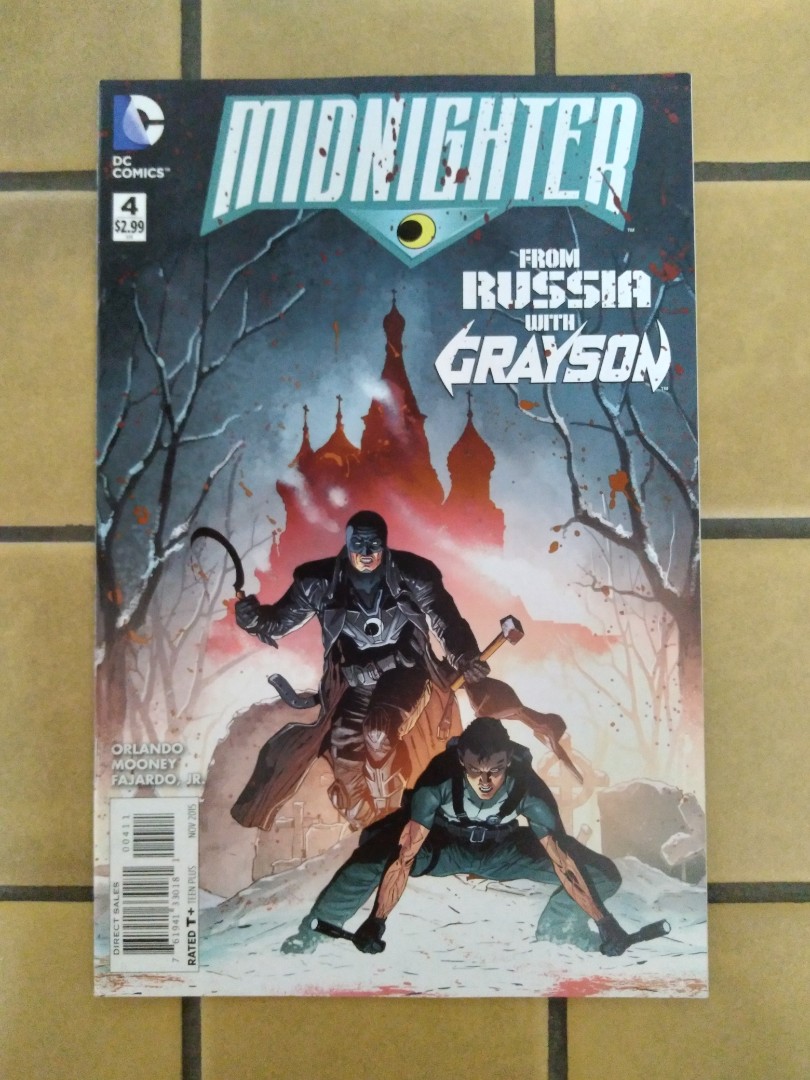 Midnighter #4 ( ACO/Romulo Fajardo - Cover Art ) DC Comic, Hobbies ...