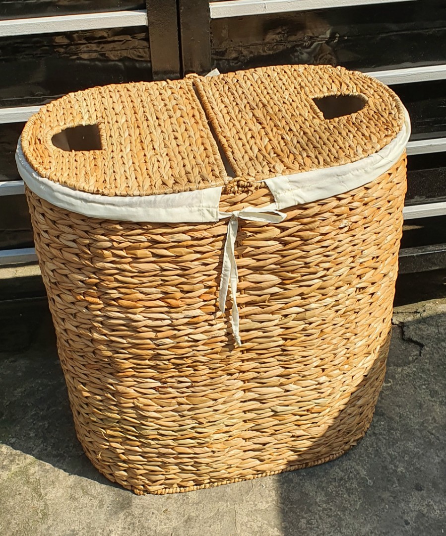 Native Landry Basket with lining, Furniture & Home Living, Home ...