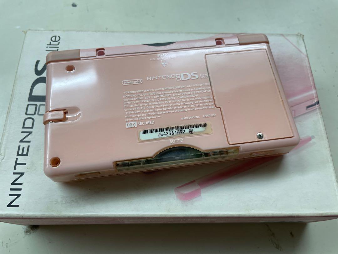 Nintendo DS lite with r4 and memory expansion, Video Gaming, Video Game ...