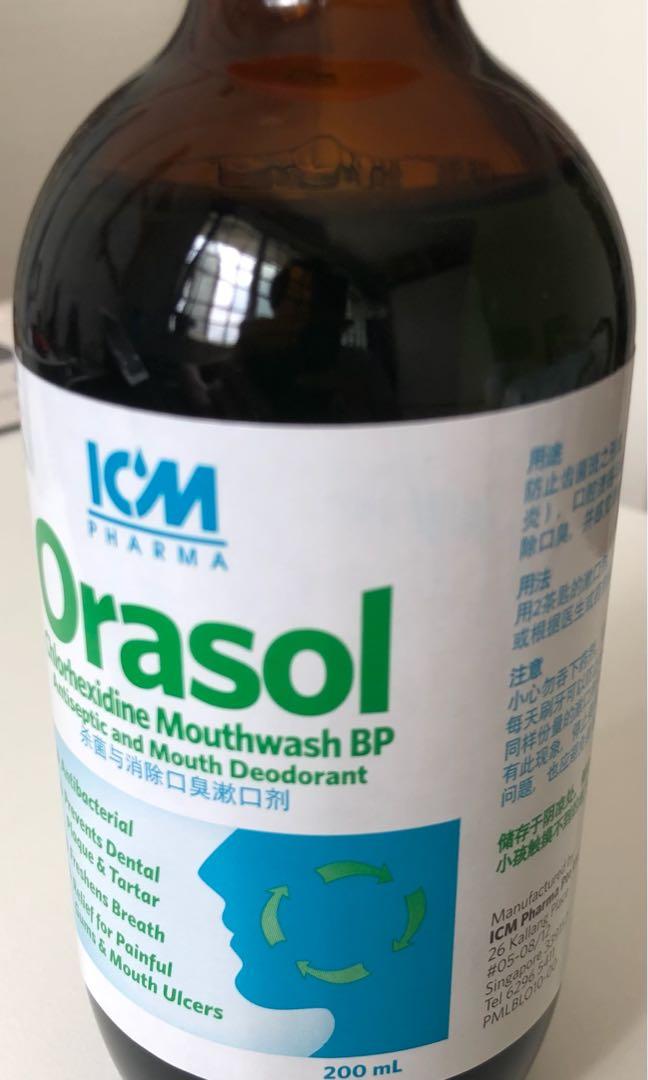 Orasol Mouthwash , Beauty & Personal Care, Oral Care on Carousell