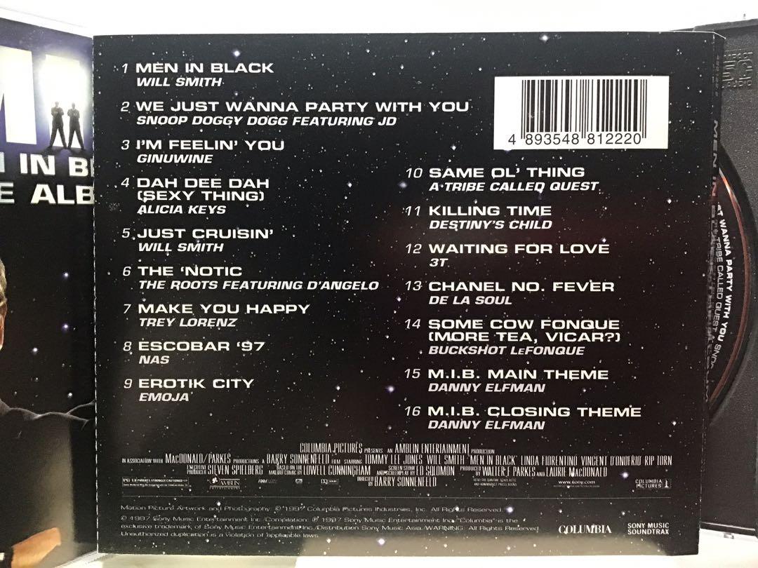 ORIGINAL 1997 PRESS Men in Black OST - Snoop Dogg Tribe Called Quest ...