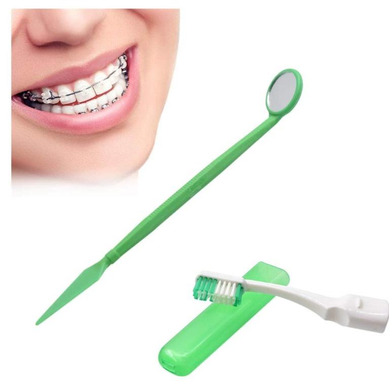 ORTHOKIT - Orthodontic Care Kit for Braces with Pouch, Health ...