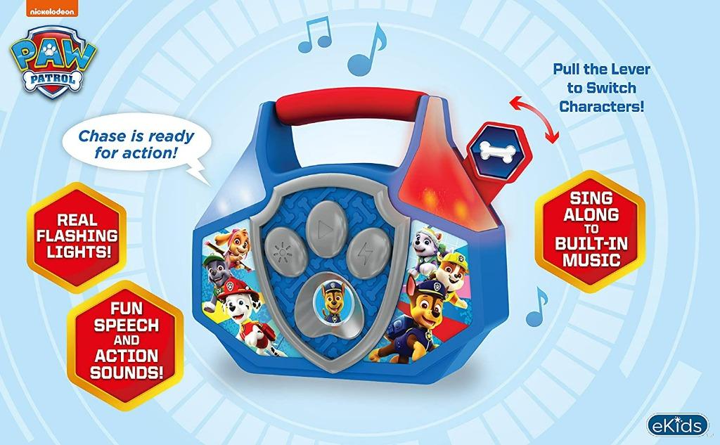 Paw Patrol Mini Boom Box, Hobbies & Toys, Toys & Games on Carousell