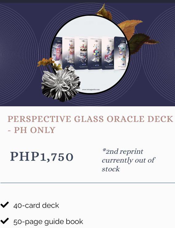 Perspective Glass Oracle Tarot Deck, Hobbies & Toys, Toys & Games on ...
