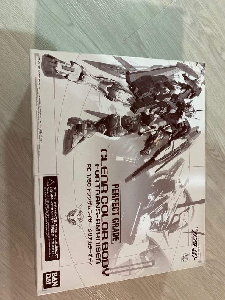 PG 00 Raiser clear colour body for trans arm mode, Hobbies & Toys, Toys ...