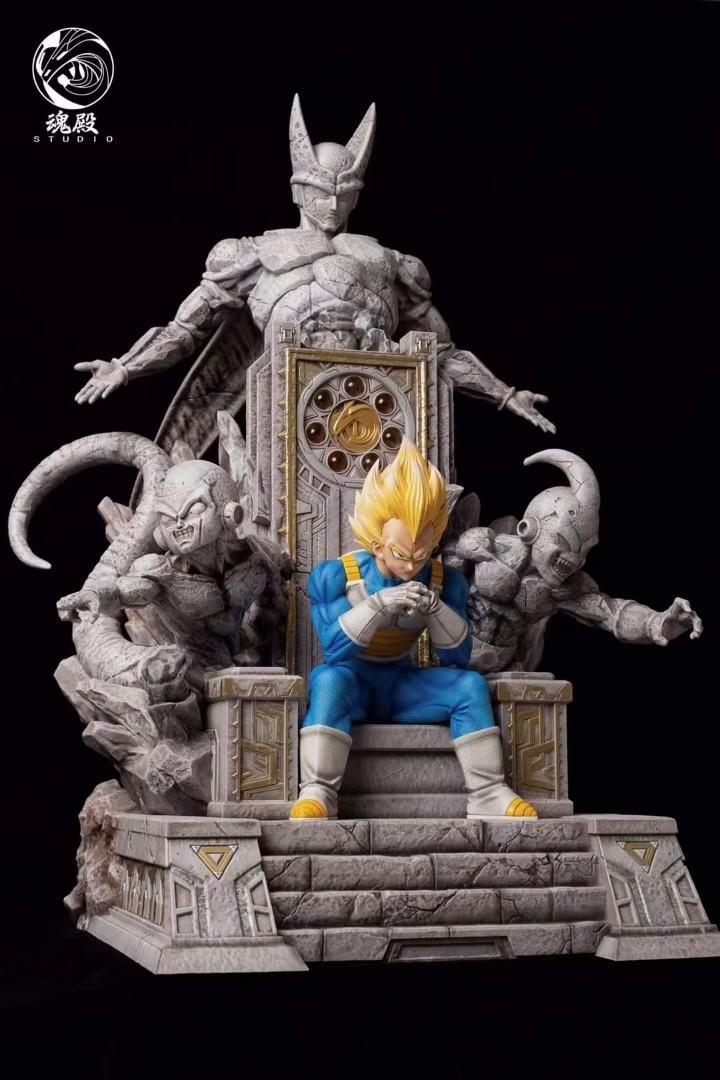 [PO] SOUL TEMPLE STUDIO Dragonball Z Statue Vegeta On Throne, Hobbies ...