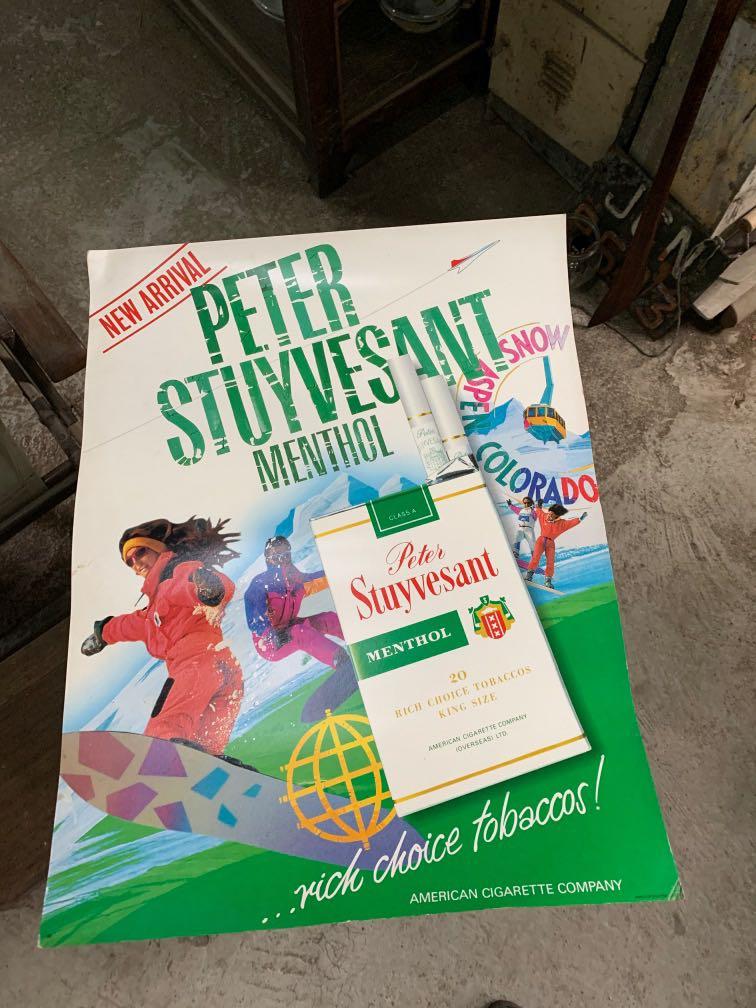 Poster iklan rokok, Hobbies & Toys, Collectibles & Memorabilia, Vintage ...