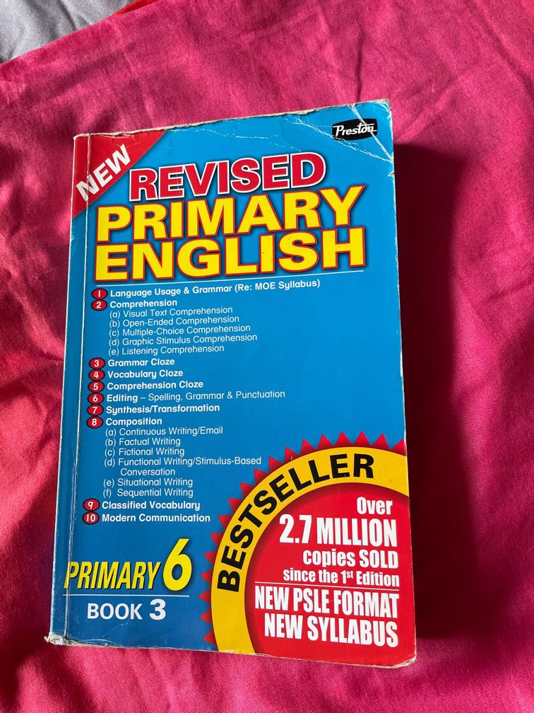 Preston Revised Primary English Primary 6 Book 3, Hobbies & Toys, Books ...