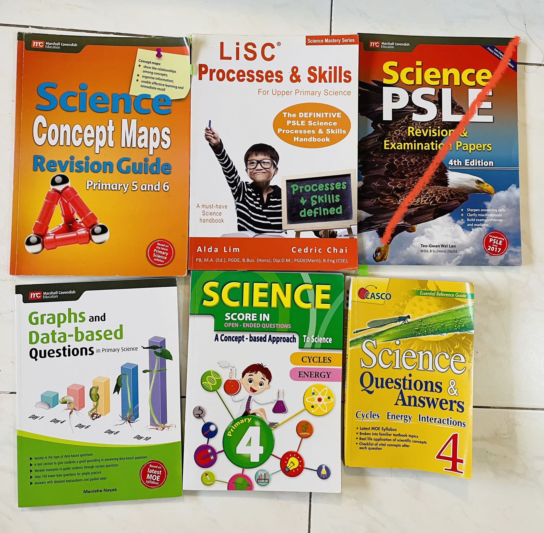 PSLE, P4 Science practice books, Hobbies & Toys, Books & Magazines ...