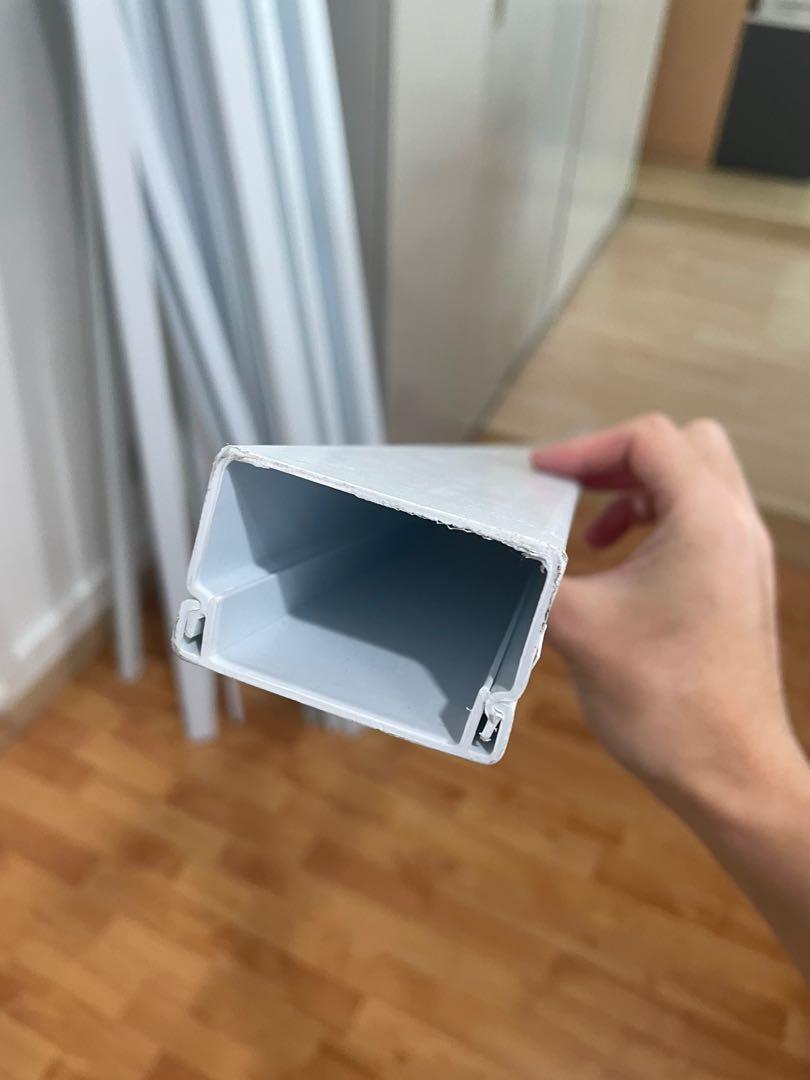 PVC Cable Trunking for electrical. office and home, TV & Home ...