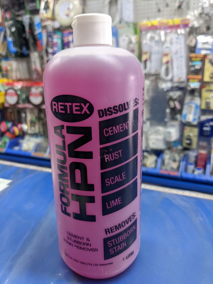 Retex Cement & Stain Remover, Furniture & Home Living, Bathroom ...