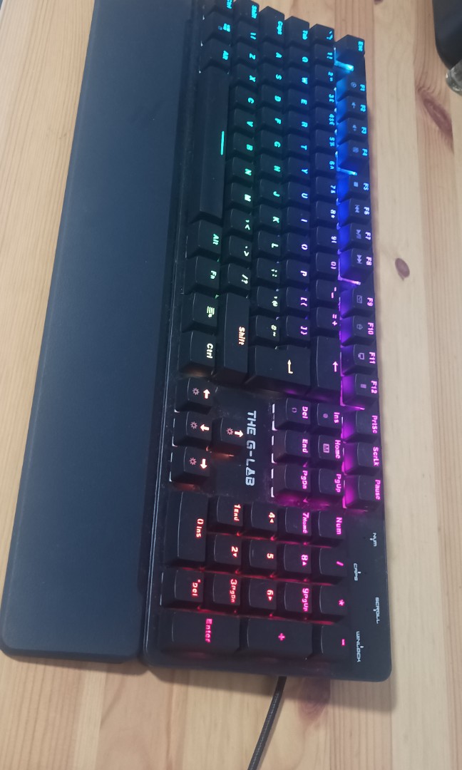 Rgb Mechanical Keyboard Computers Tech Desktops On Carousell