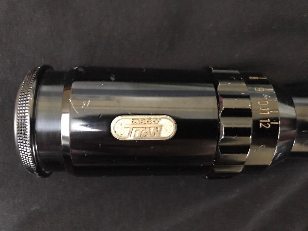 RIFLE SCOPE original TASCO TiTAN, Sports Equipment, Other Sports ...