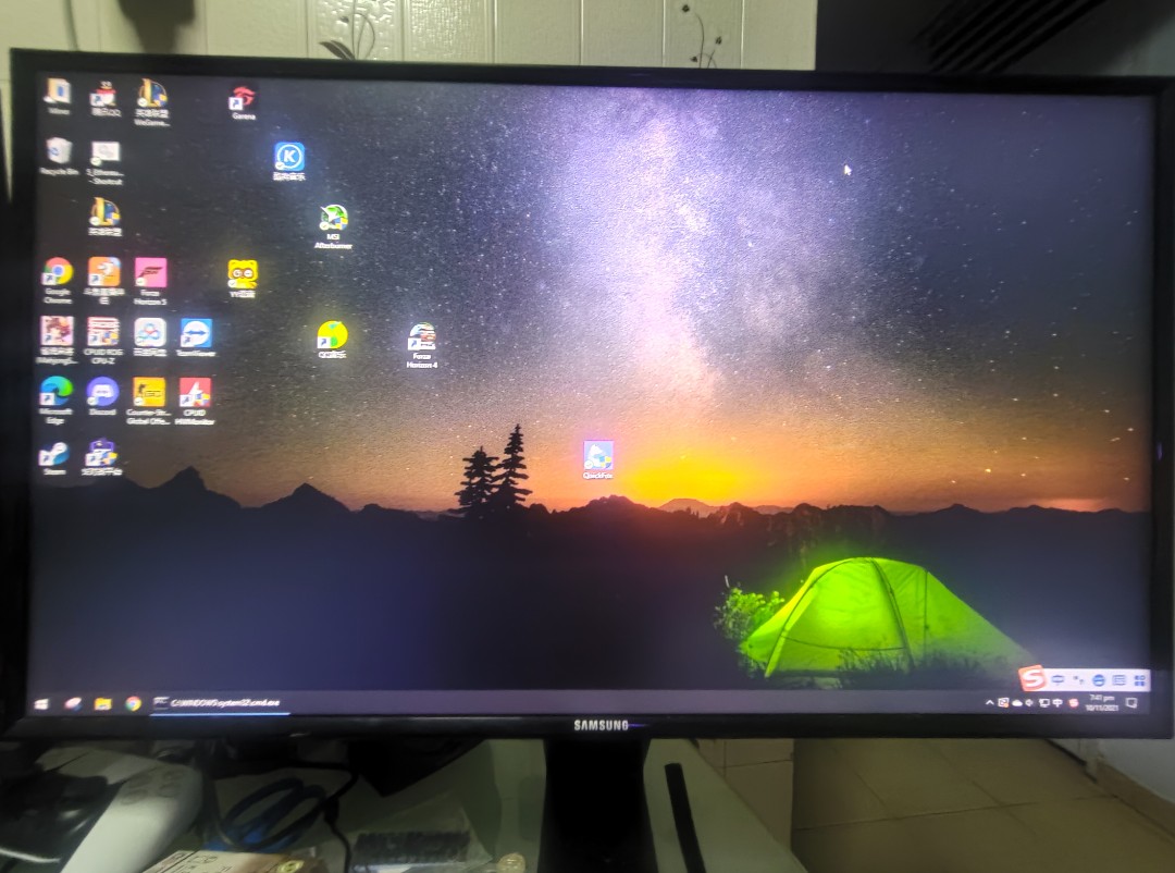 Samsung 27 inch Monitor full HDx 60 hz, Computers & Tech, Parts ...