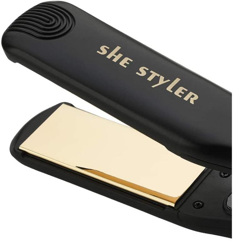 SheHair gold wide variable temperature styler, from shehair the high ...