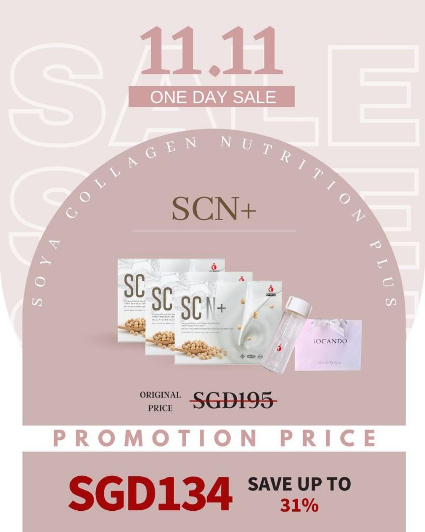 Soya Collagen Nutrition Plus SCN+, Health & Nutrition, Health Supplements, Vitamins ...